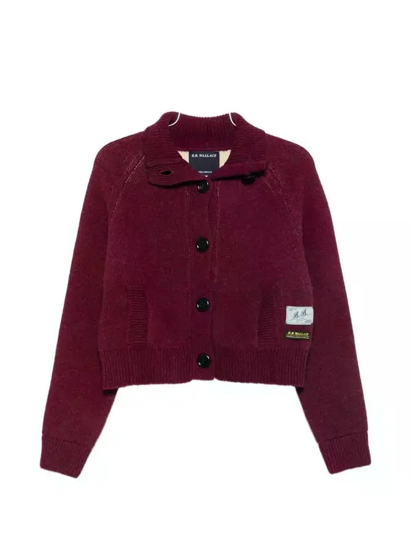 B.B. WALACE Hesse Button-up Raglan-sleeve Cardigan