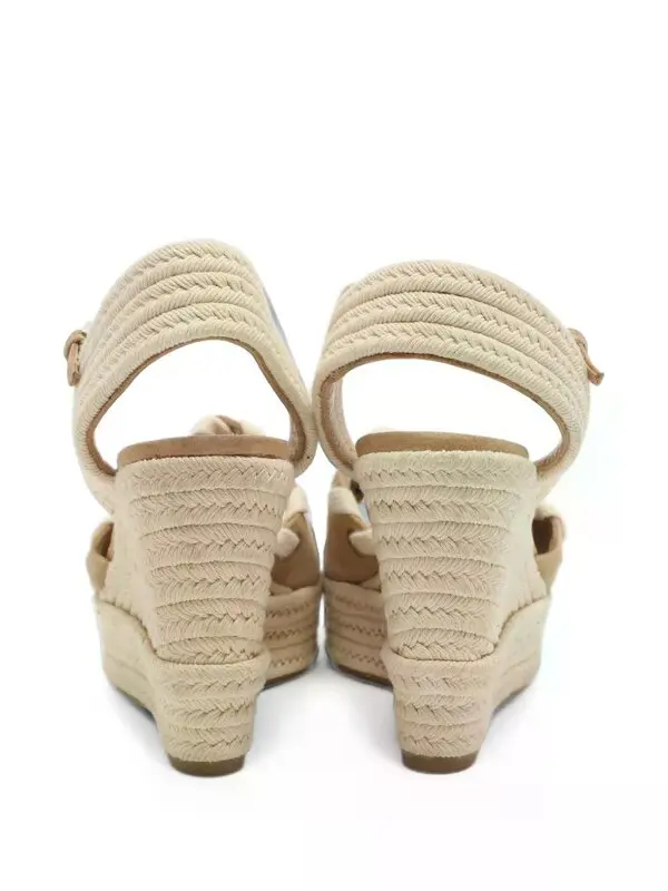 SERGIO ROSSI Rope-detail Wedge Espadrilles