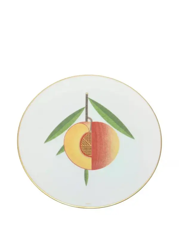 Hermès Kaorumi Nectarine Plate