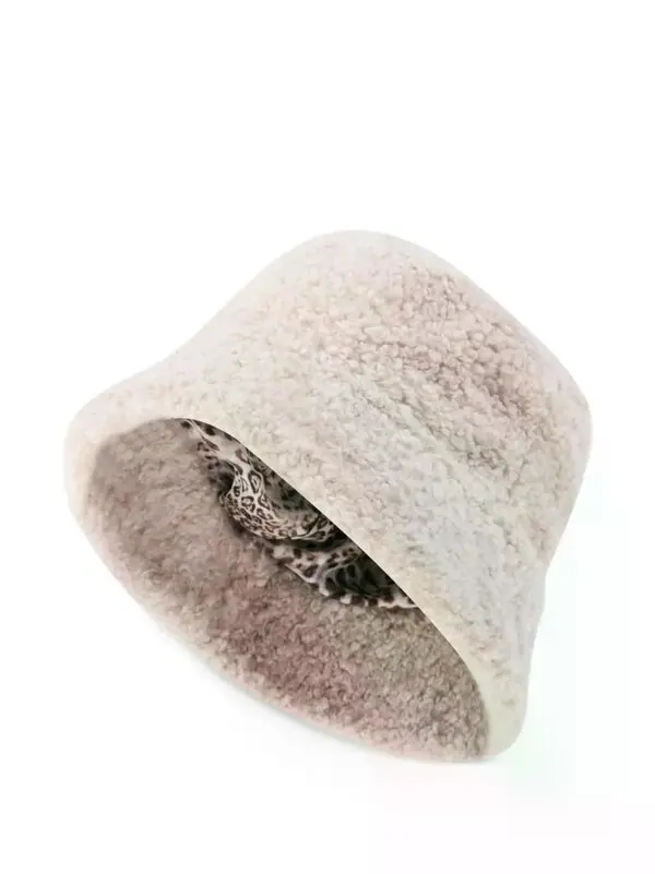 BIGARDINI London Shearling-effect Bucket Hat