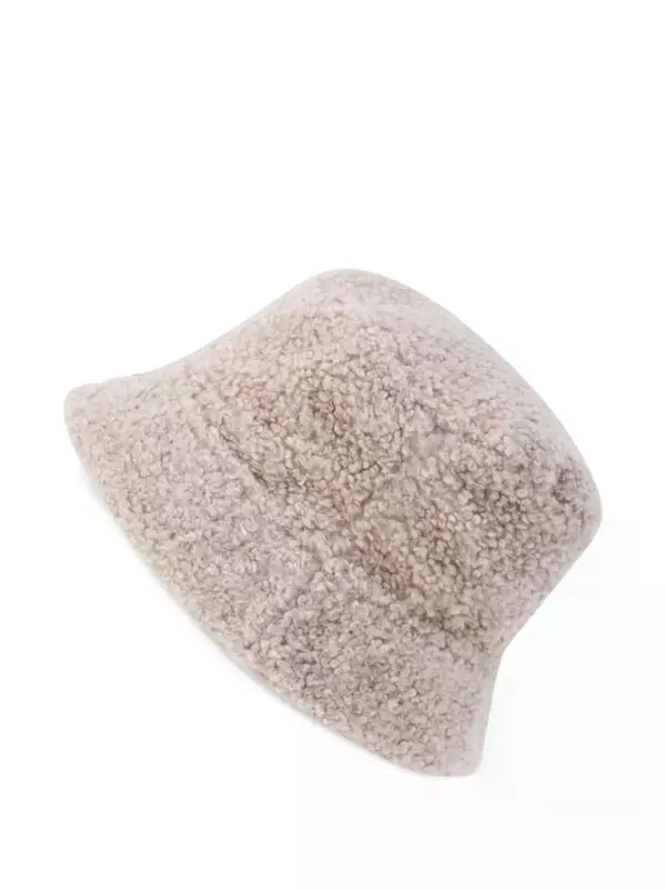 BIGARDINI London Shearling-effect Bucket Hat