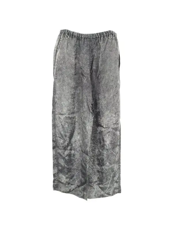 Balenciaga 2010s Chemical-wash Trousers - Grey