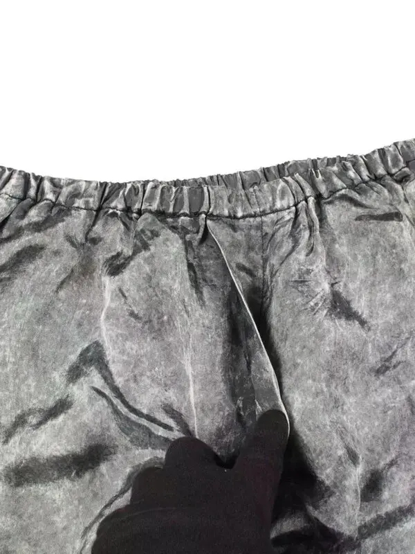 Balenciaga 2010s Chemical-wash Trousers - Grey