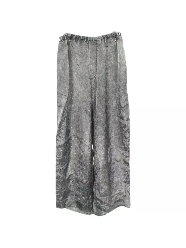 Balenciaga 2010s Chemical-wash Trousers - Grey