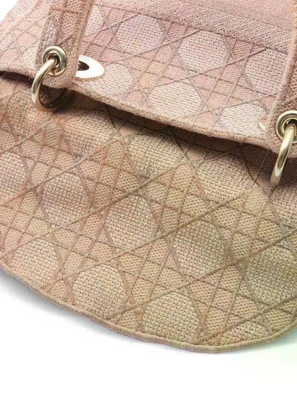 Dior Lady D-lite Tote Bag - Pink