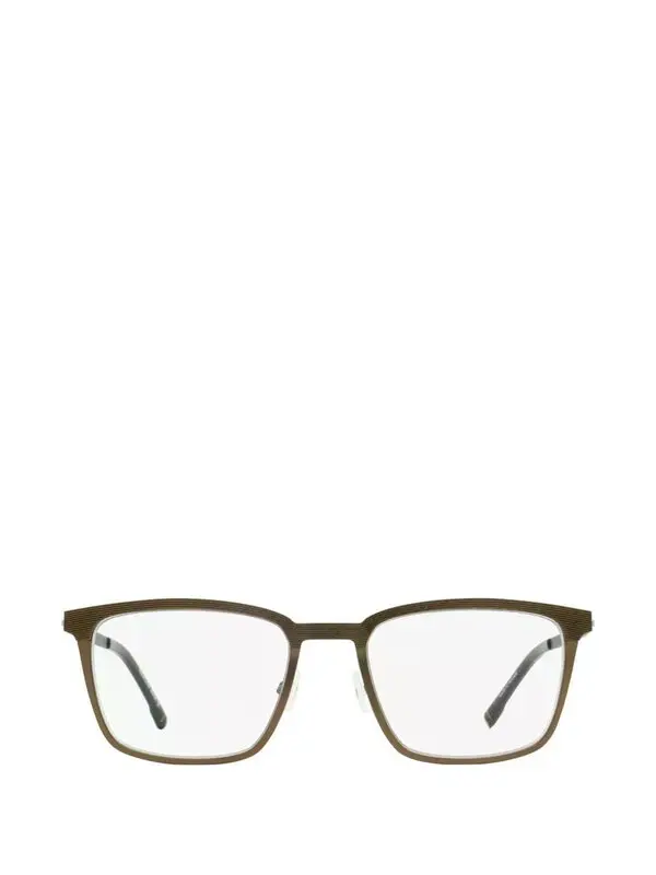 MOREL Arvika Square Frame Eyeglasses - Brown