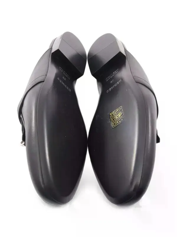 Hermès 2020s Oz Kelly-buckle Mules - Black