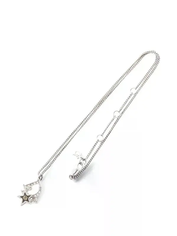 Dior 2000s Logo-pendant Necklace