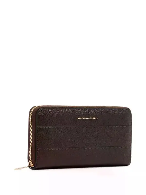 PIQUADRO Logo-plaque Zip-around Wallet