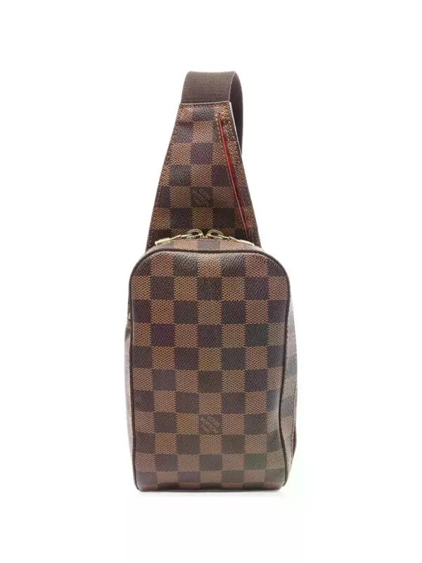 LOUIS VUITTON Geronimos Damier Ebene Slingback