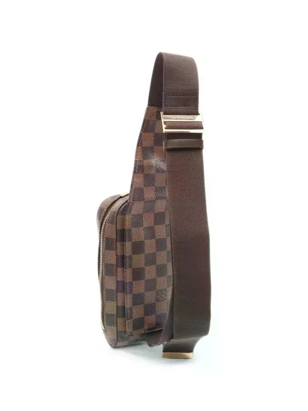 LOUIS VUITTON Geronimos Damier Ebene Slingback