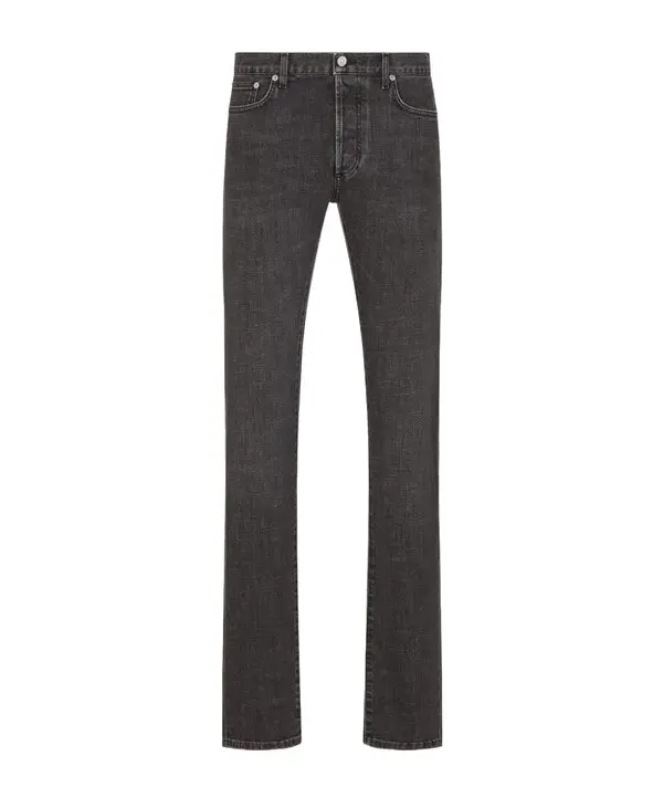 Dior Long Slim-fit Jeans - Grey