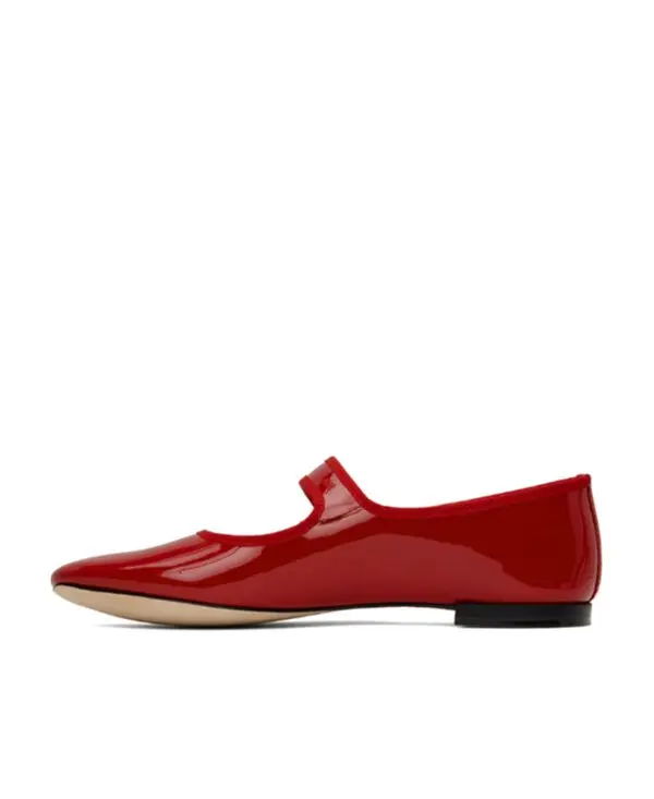 Repetto Georgia Patent Leather Mary Jane Pumps - Red