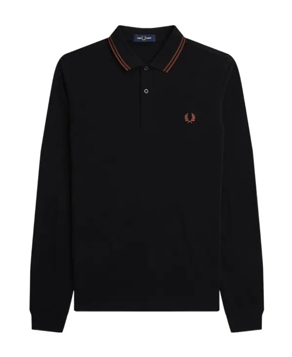 Fred Perry Long-sleeved Polo Shirt