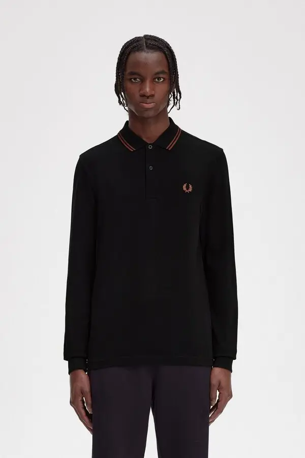 Fred Perry Long-sleeved Polo Shirt
