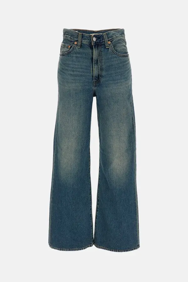 LEVI STRAUSS &AMP; CO. Levi Strauss & Co. Ribcage Wide Leg Jeans - Blu