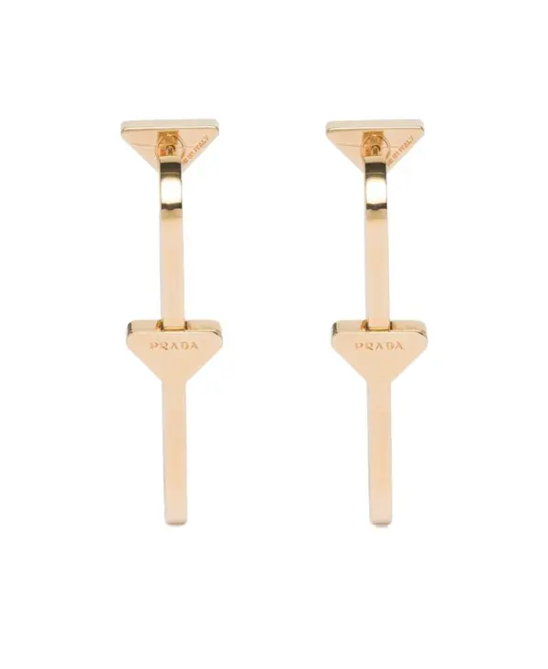 Prada Metal Earrings