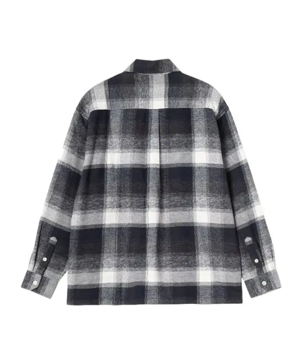 Carhartt Work In Progress Check Pocket Shirt - Deep Navy