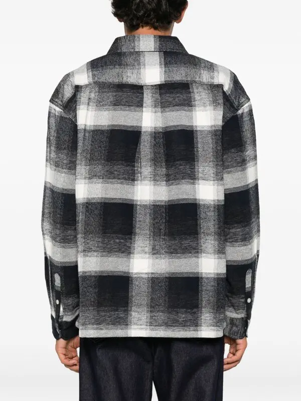 Carhartt Work In Progress Check Pocket Shirt - Deep Navy