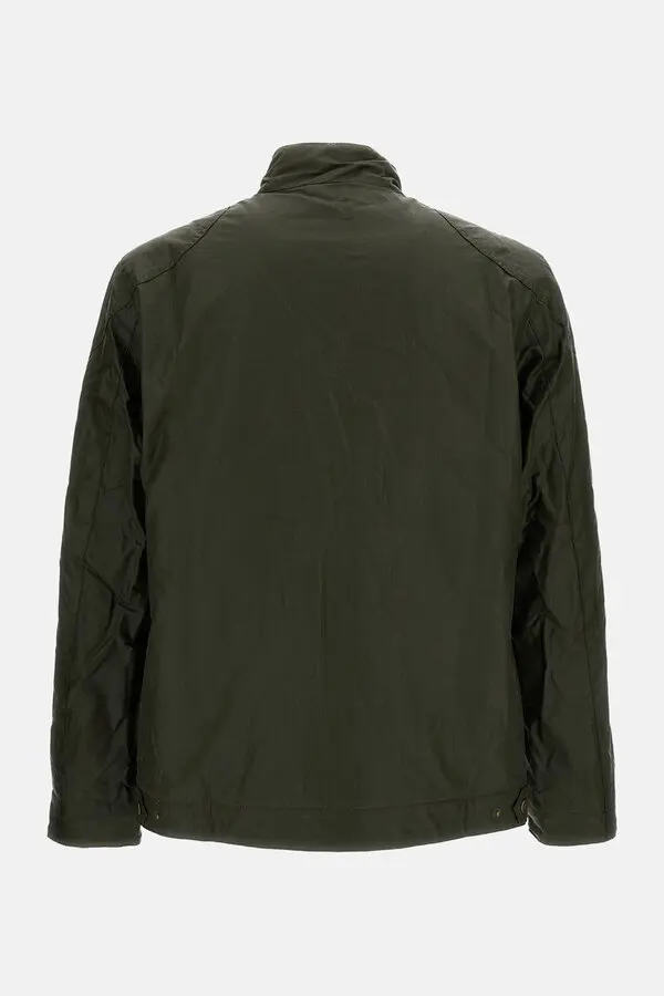 BARBOUR INTERNATIONAL Giacca In Cotone Cerato Winter Merton - Green