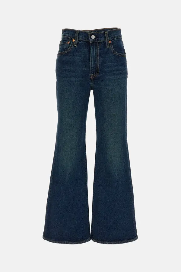 LEVI STRAUSS &AMP; CO. Jeans Ribcage Flare H226 Med Indigo Worn