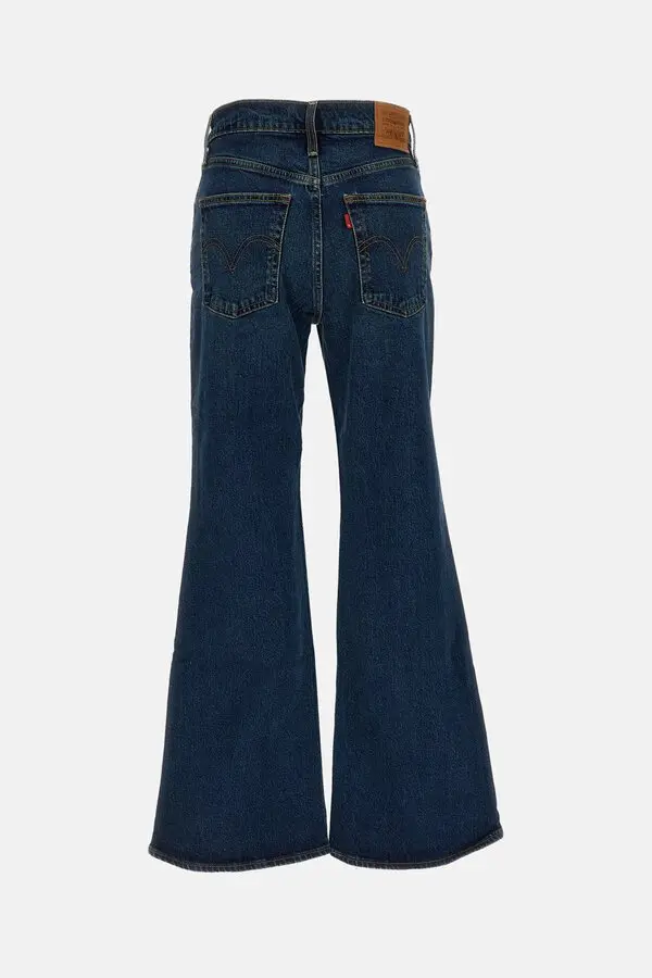 LEVI STRAUSS &AMP; CO. Jeans Ribcage Flare H226 Med Indigo Worn