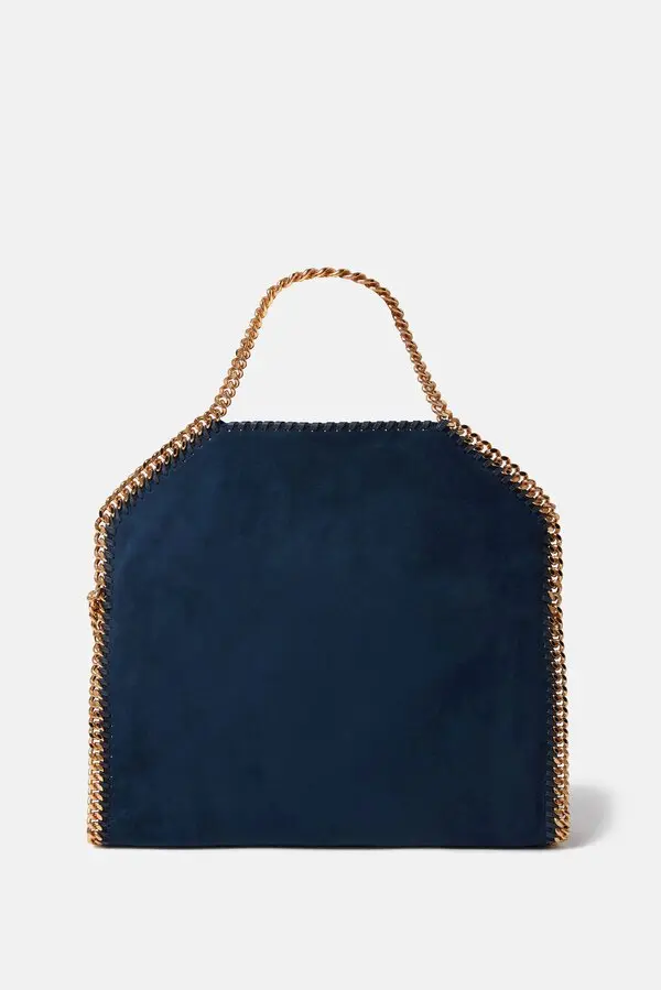 Stella McCartney Falabella 3 Catena Alter Suede - Blu