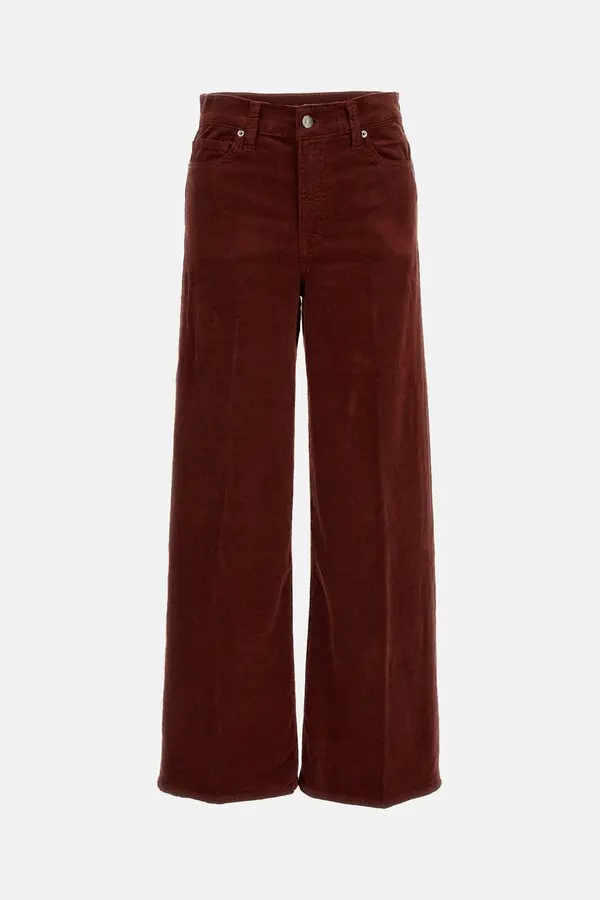 FRAME Le Slim Palazzo Pantaloni In Velluto A Coste