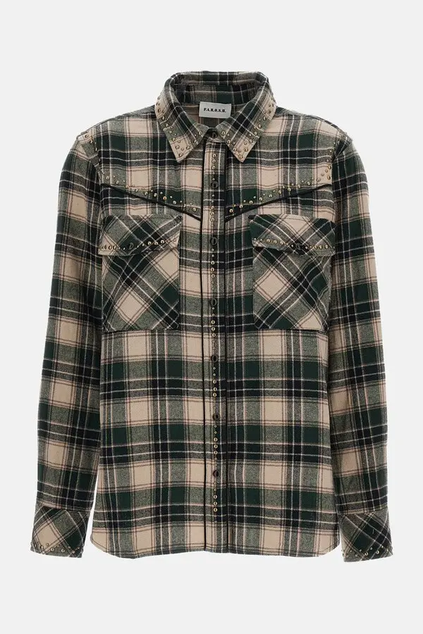 PAROSH Camicia Western Con Borchie