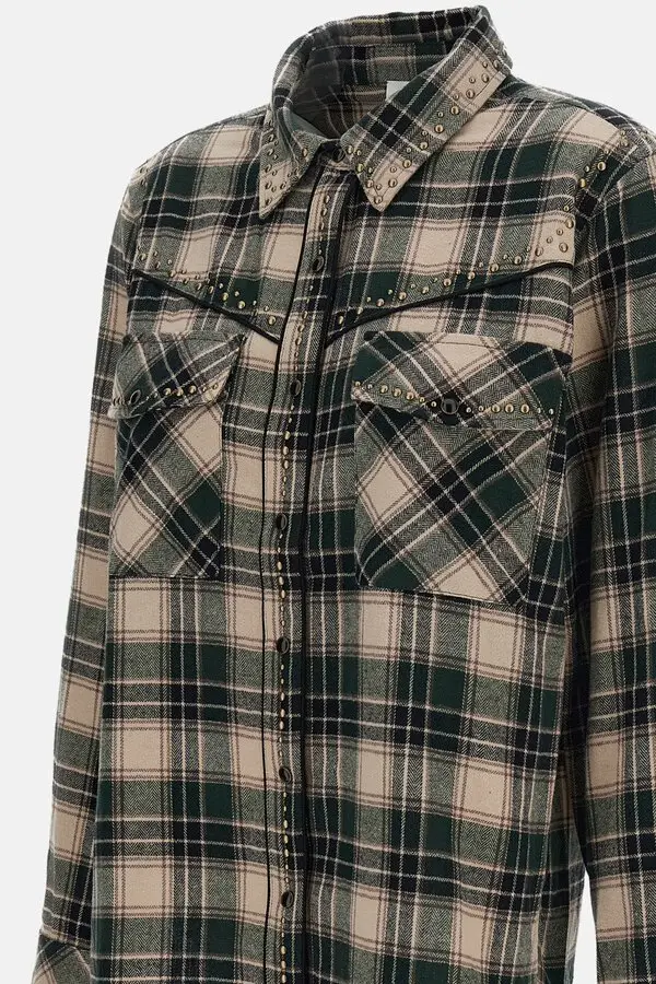PAROSH Camicia Western Con Borchie