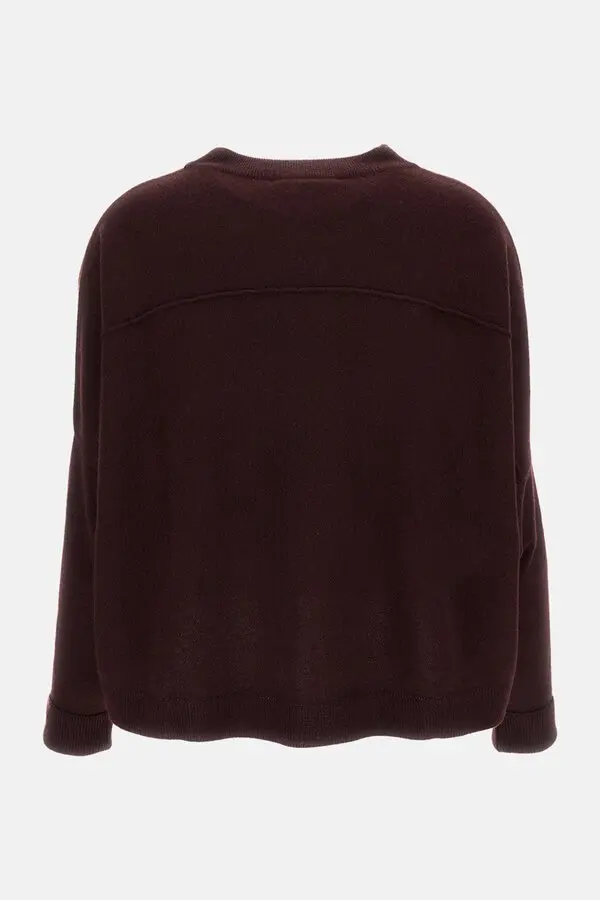 Dusan Maglia Oversize Girocollo In Puro Cashmere