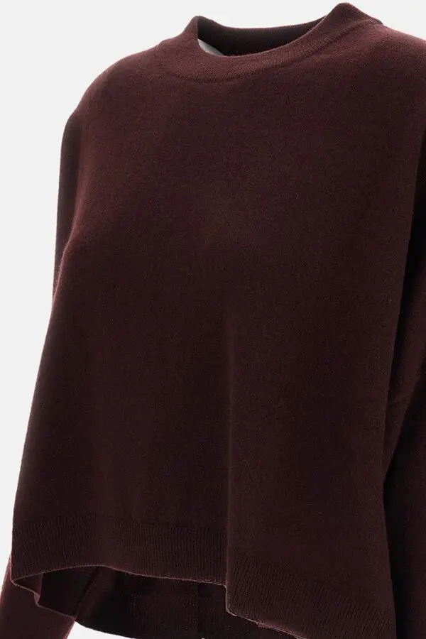 Dusan Maglia Oversize Girocollo In Puro Cashmere