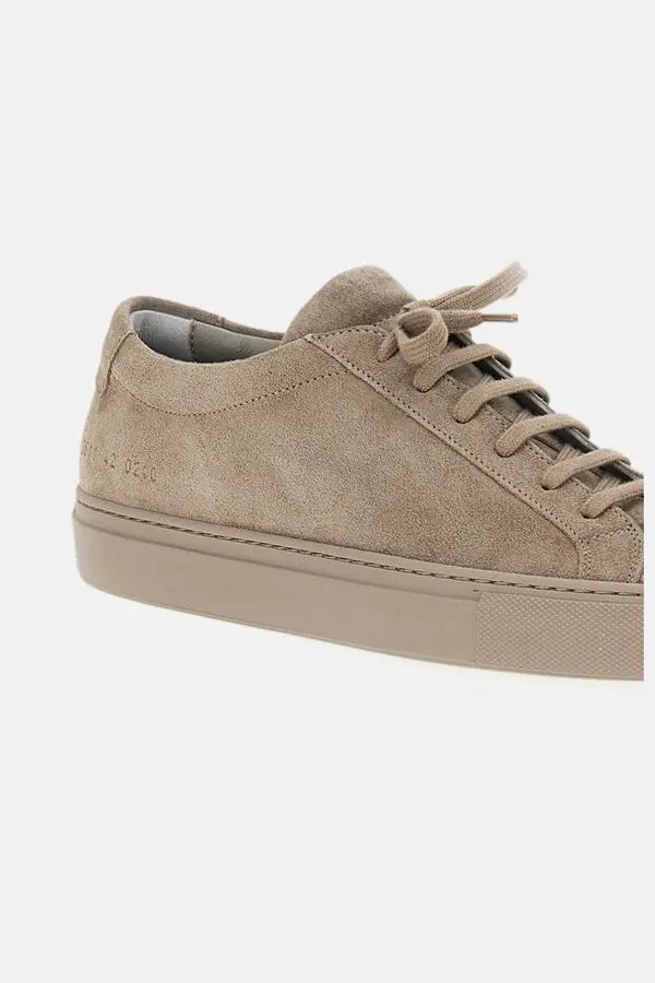 COMMON PROJECTS Achilles Premium Suede Low Top Sneakers