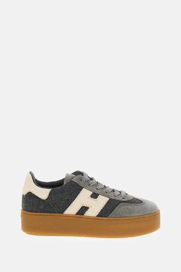 Hogan Sneakers H698 Allacciato H - Grigio