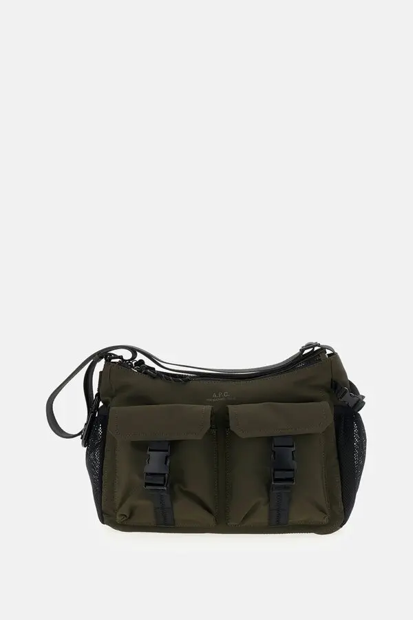 A.p.c. Trek Shoulder Bag - Verde