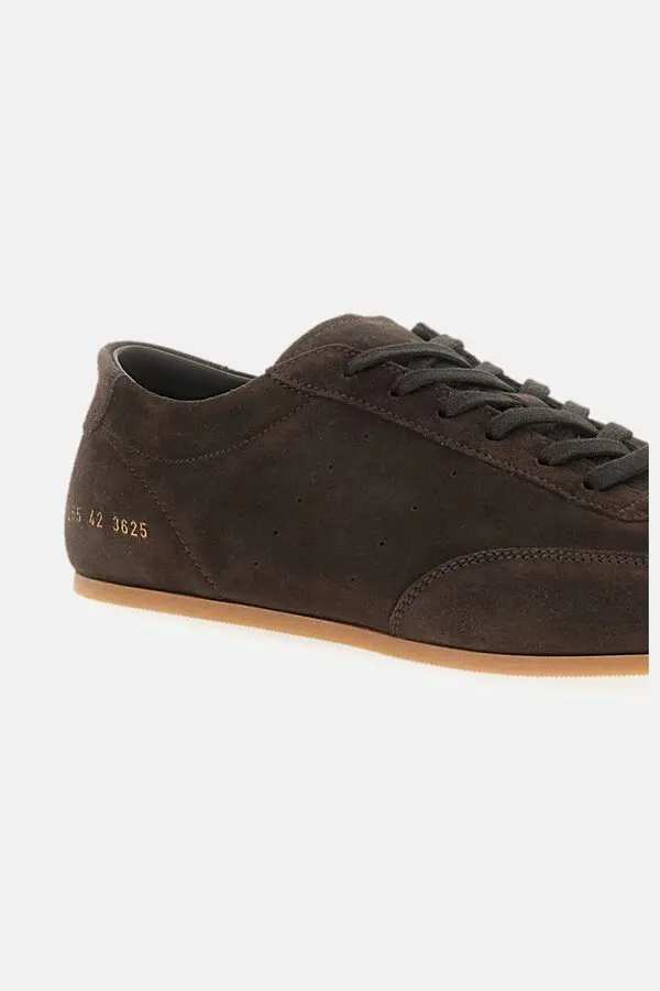 COMMON PROJECTS Suede Driving Sneakers - Marrone
