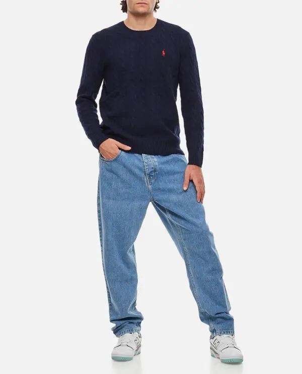 Polo Ralph Lauren Pullover In Maglia Intrecciata