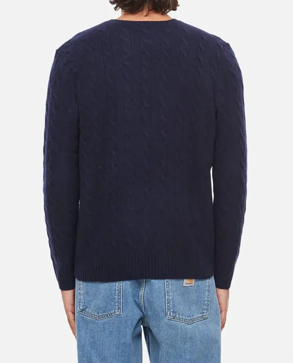 Polo Ralph Lauren Pullover In Maglia Intrecciata