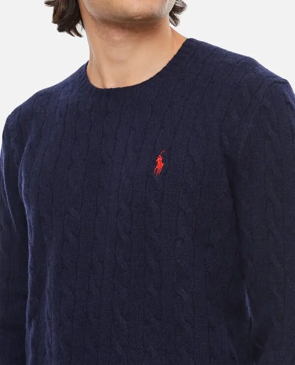 Polo Ralph Lauren Cable Knit Pullover - Blu