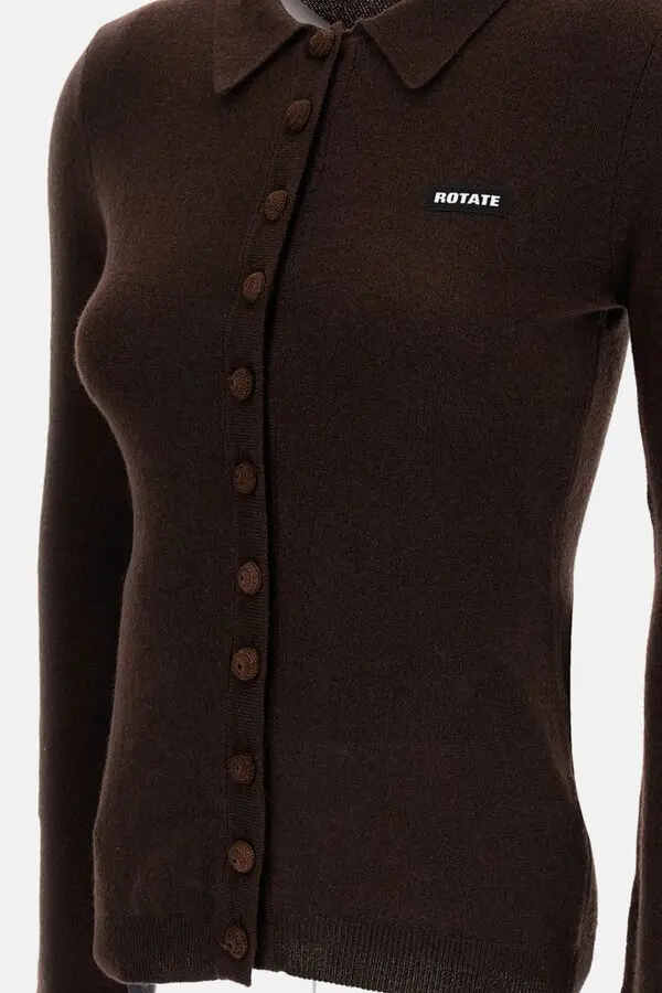 ROTATE BY BIRGER CHRISTENSEN Polo In Misto Lana E Cashmere