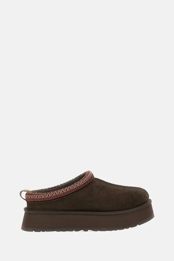 UGG Tazz Ii Suede Platform Clogs - Marrone