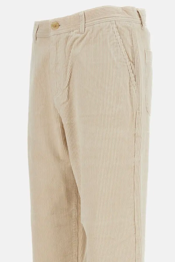 LES DEUX Pantaloni Tapered In Velluto A Coste