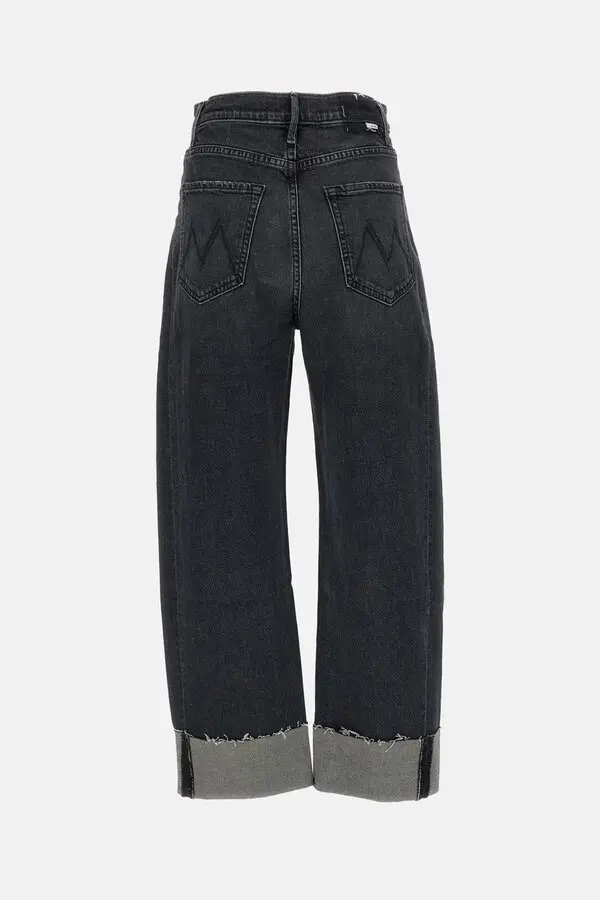MOTHER Jeans The Half Pipe Flood Cuff Fray
