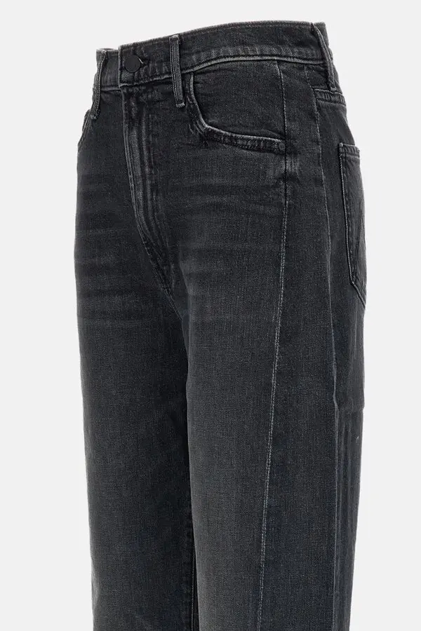 MOTHER Jeans The Half Pipe Flood Cuff Fray