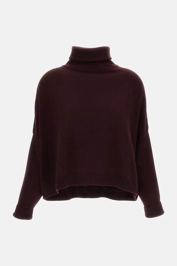 Dusan Maglia Oversize A Collo Alto In Lana E Cashmere