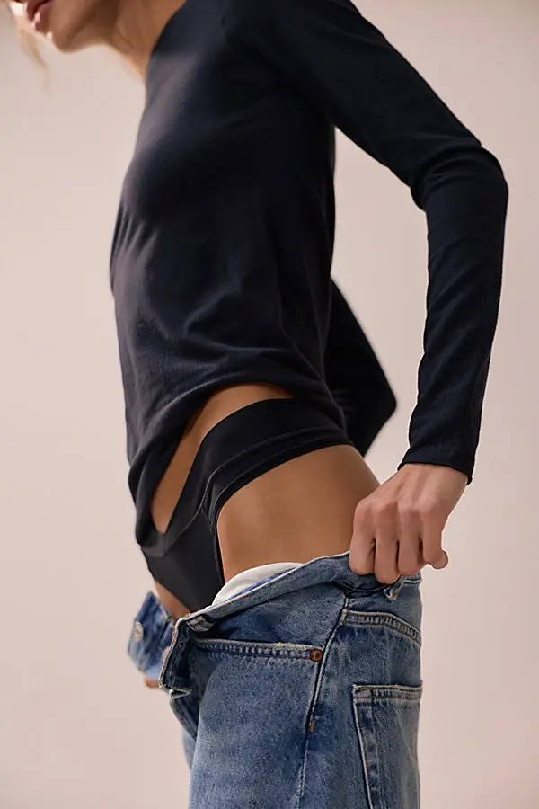 UNDERDAYS The Everyday Thong - Black