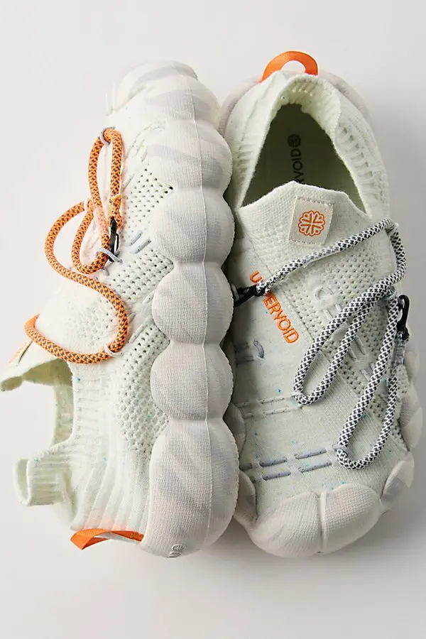 UPPERVOID Knit Aprés Mules - Undyed White