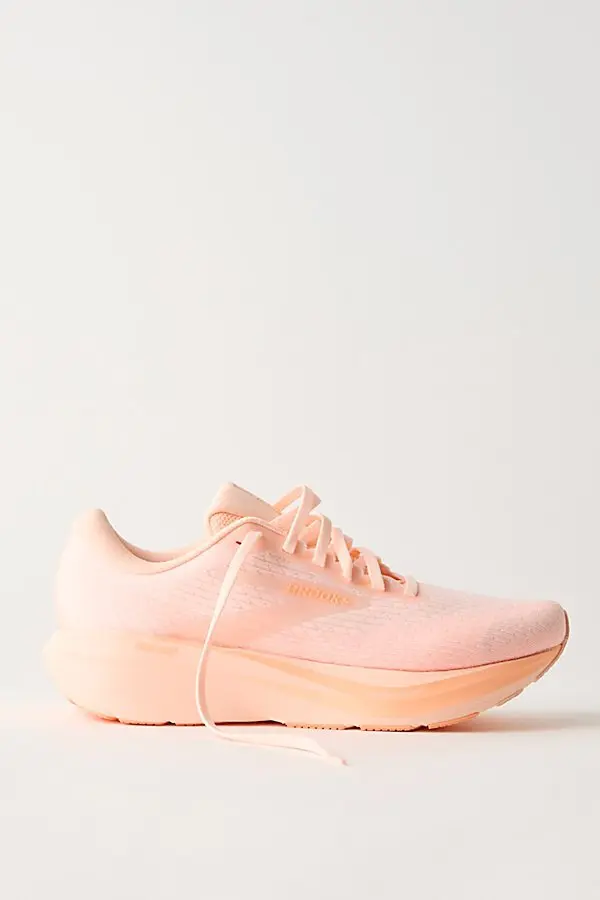 Brooks Ghost Amp Sneakers - Peach/peach/white