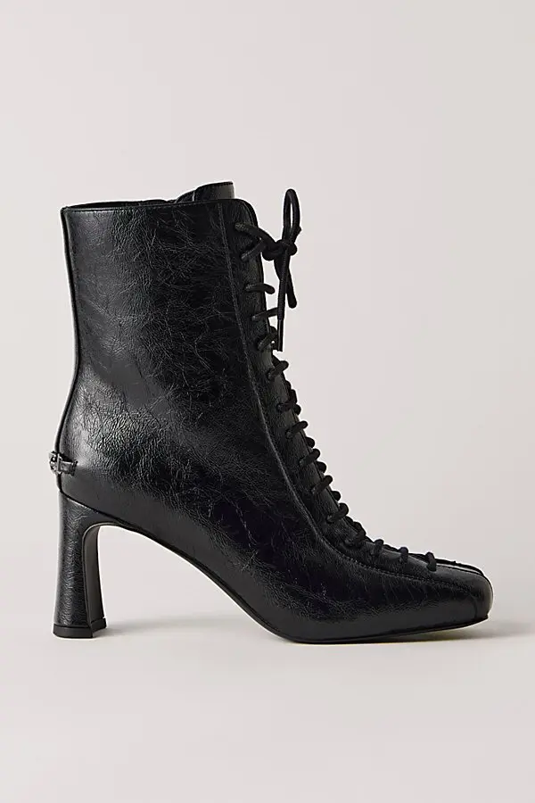 CIRCUS NY BY SAM EDELMAN Kendra Lace-up Boots - Black
