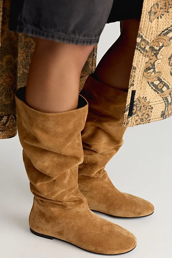 VAGABOND SHOEMAKERS Aleya Slouch Tall Boots - Harvest